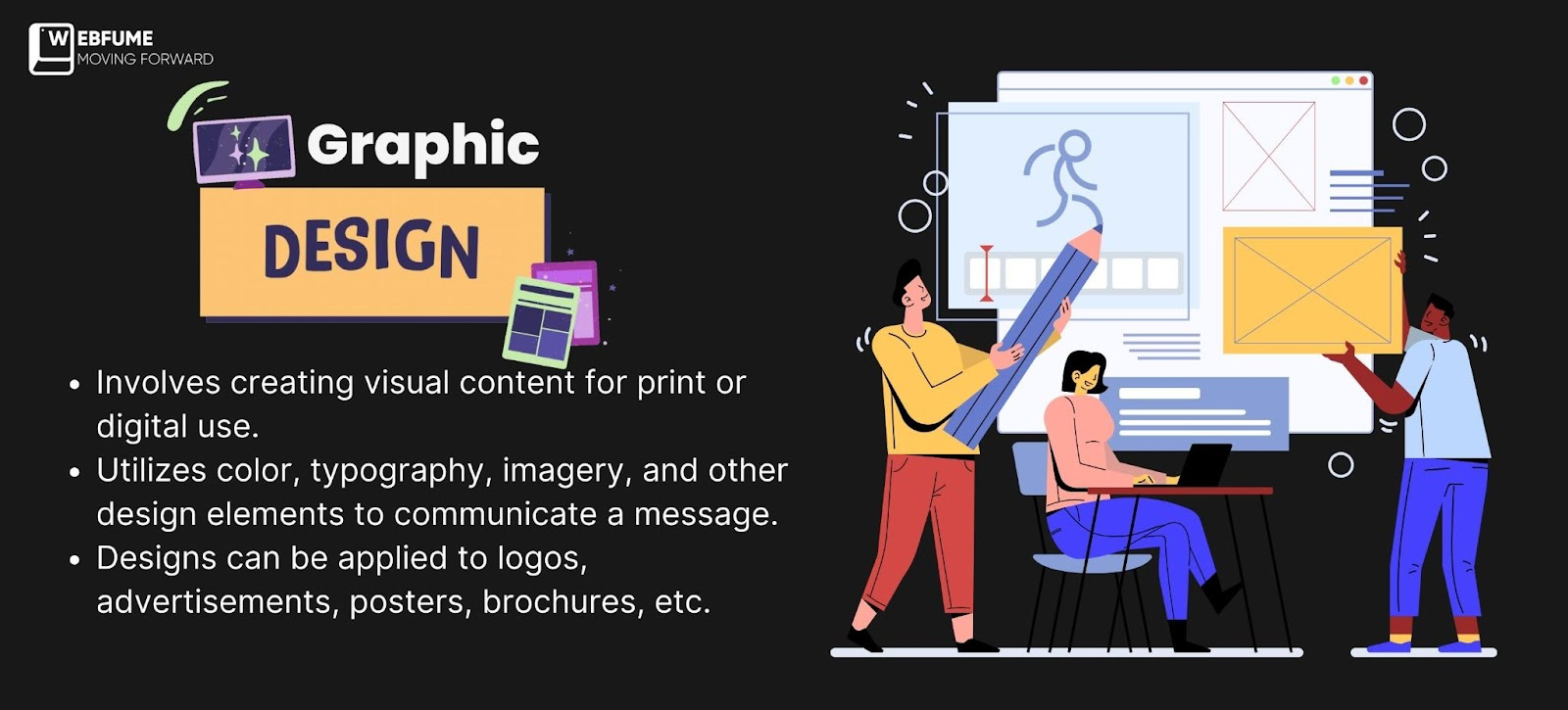 Difference between Graphic Design vs Web Design | Webfume